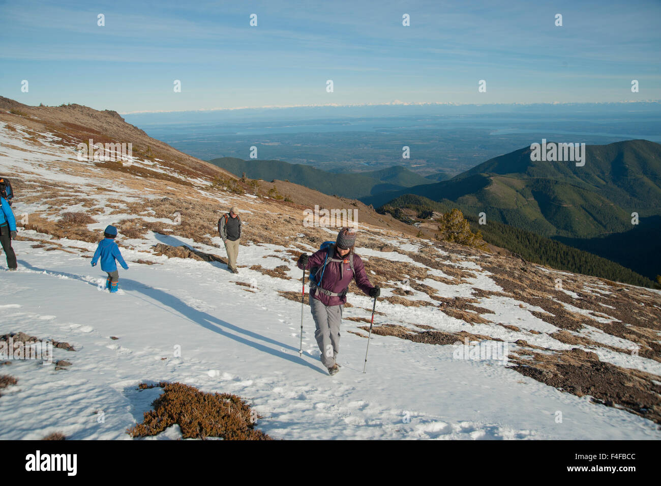 Washington, Olympic Peninsula, northwest Olympic National Park, Mount ...