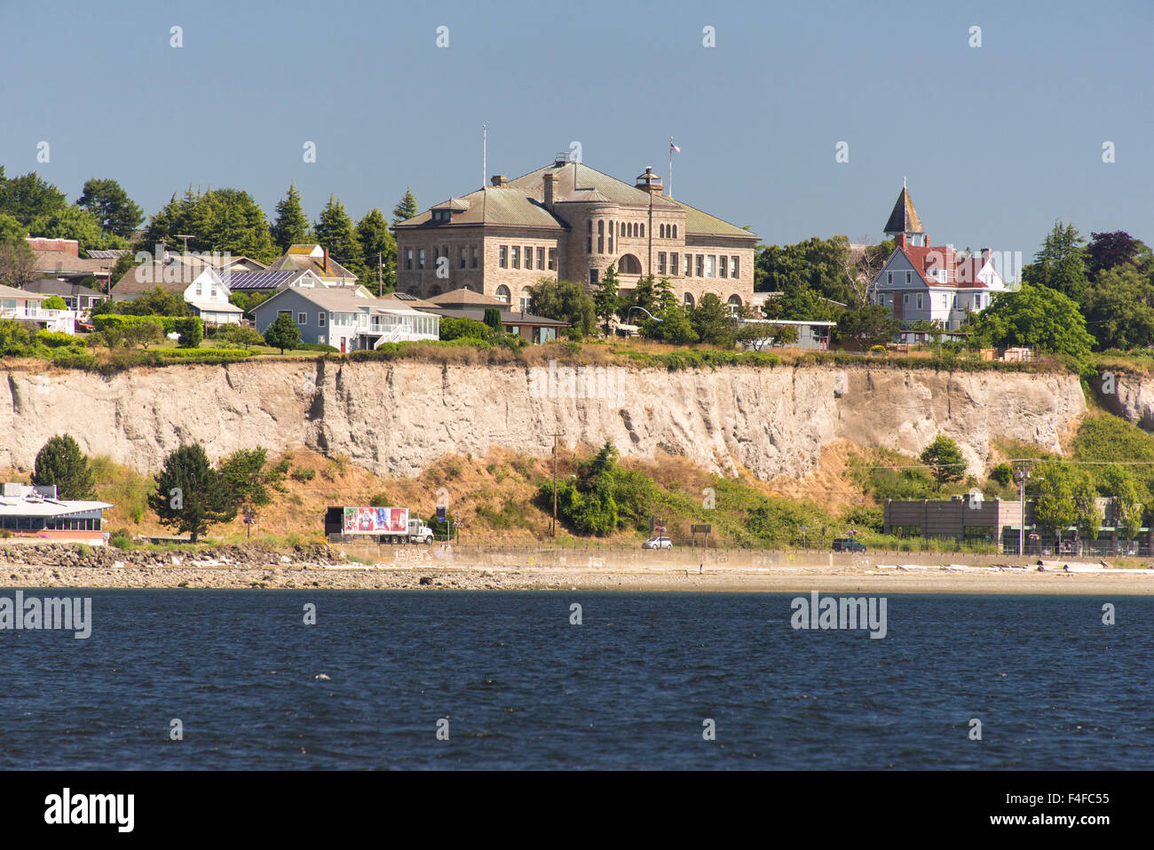 USA, Washington State, Port Townsend. Federal Building built in 1893 ...