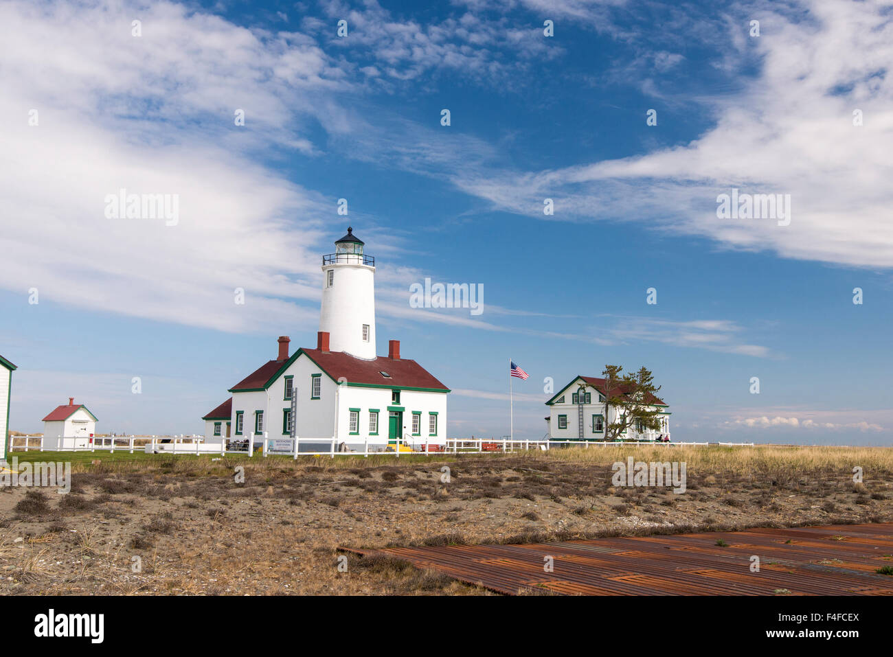 USA, Washington State, Sequim, Dungeness Spit. Dungeness Spit ...