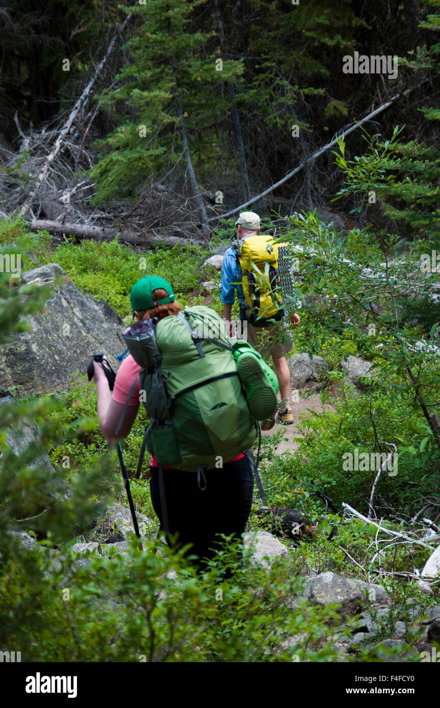 Backpacking, Alpine Lakes Wilderness, Washington, USA Stock Photo - Alamy