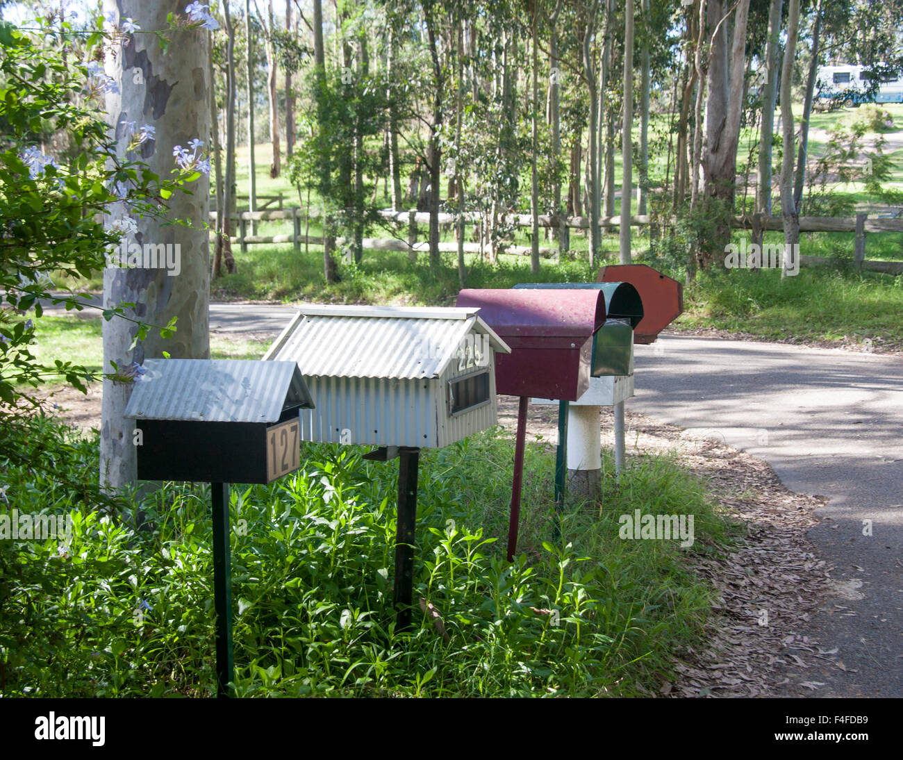 Australia post mail boxes hi-res stock photography and images - Alamy