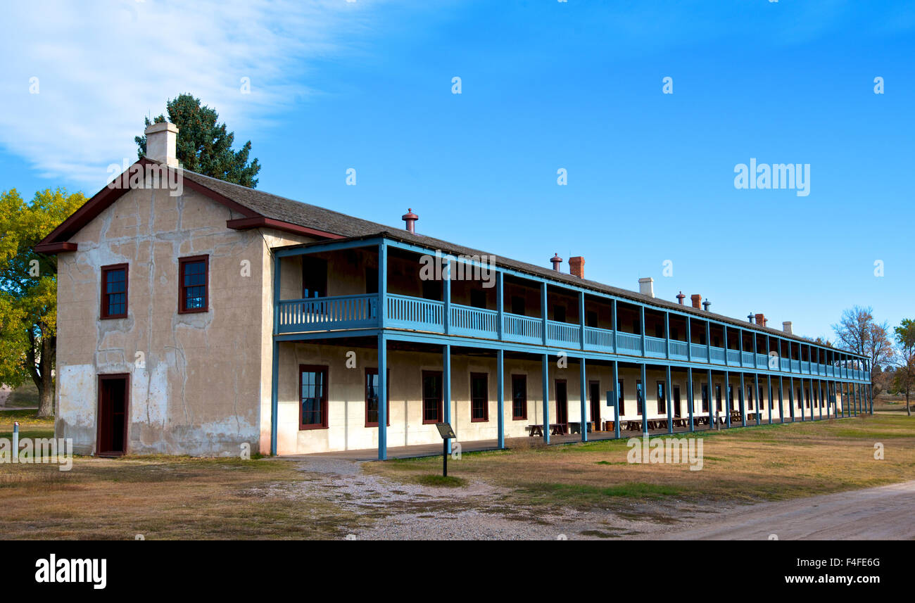 Cavalry Barracks. Fort Laramie at the forks of the Laramie and Platt ...