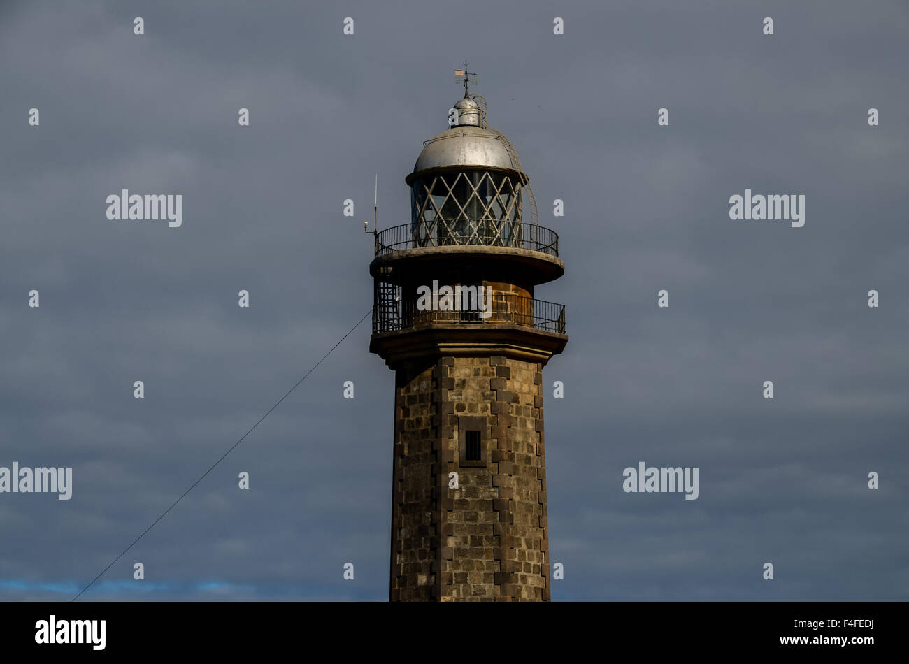 Lighthouse Faro de Orchilla Stock Photo - Alamy