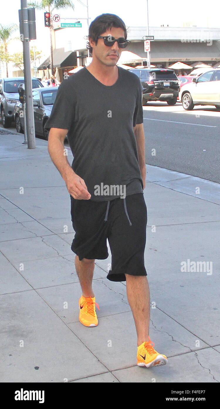 Brandon Davis out and about in Beverly Hills Featuring: Brandon Davis ...
