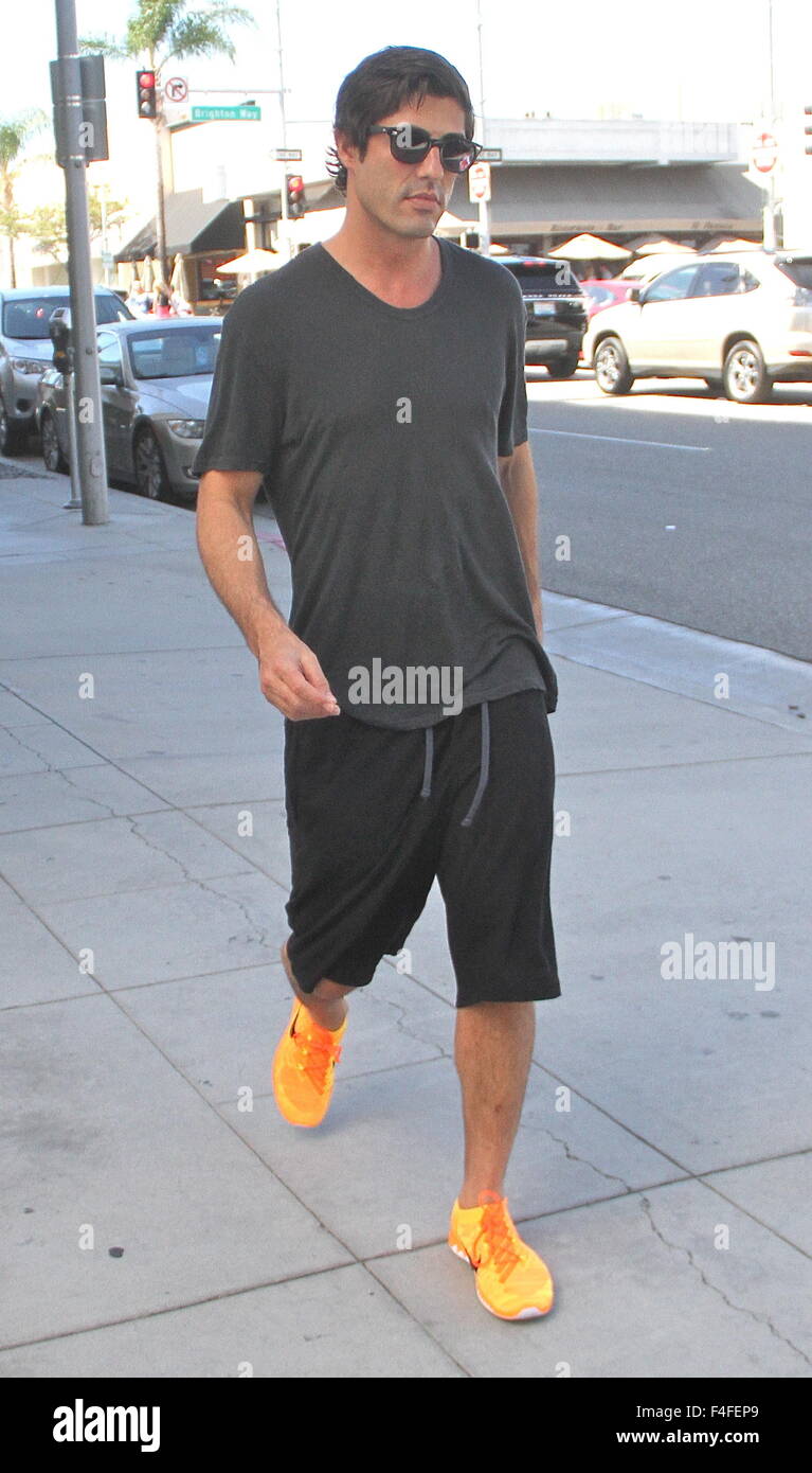 Brandon Davis out and about in Beverly Hills Featuring: Brandon Davis ...