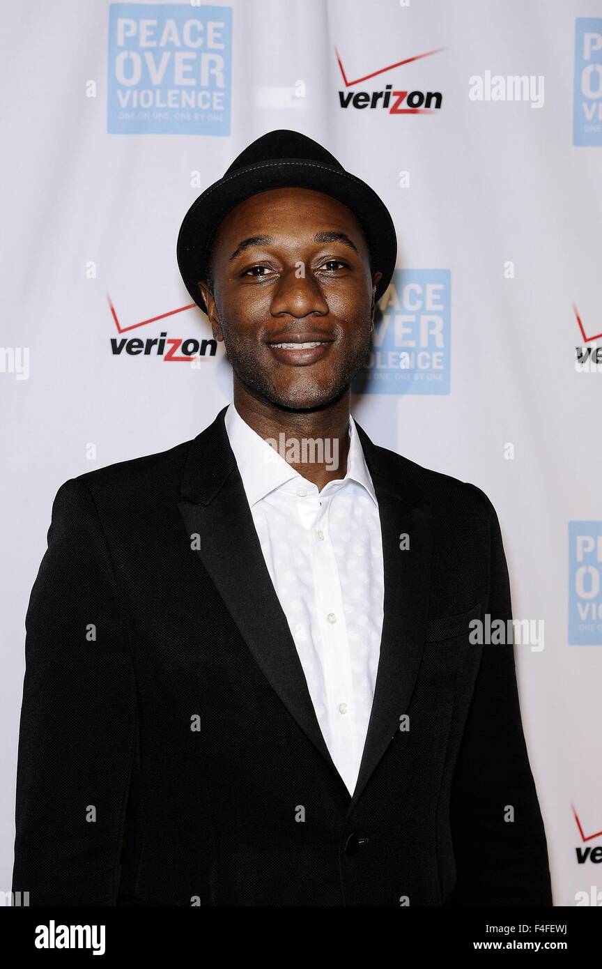 New York, NY, USA. 16th Oct, 2015. Aloe Blacc at arrivals for Peace ...