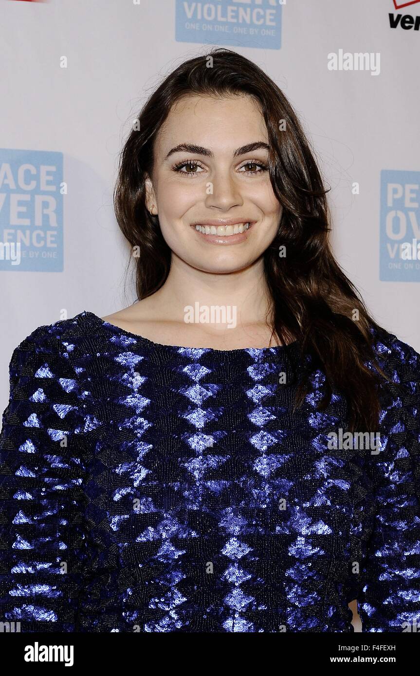 New York, NY, USA. 16th Oct, 2015. Sophie Simmons at arrivals for Peace ...