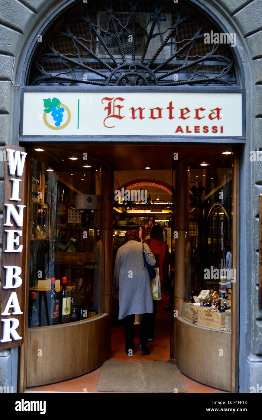 Shop window in Florence Italy Stock Photo - Alamy