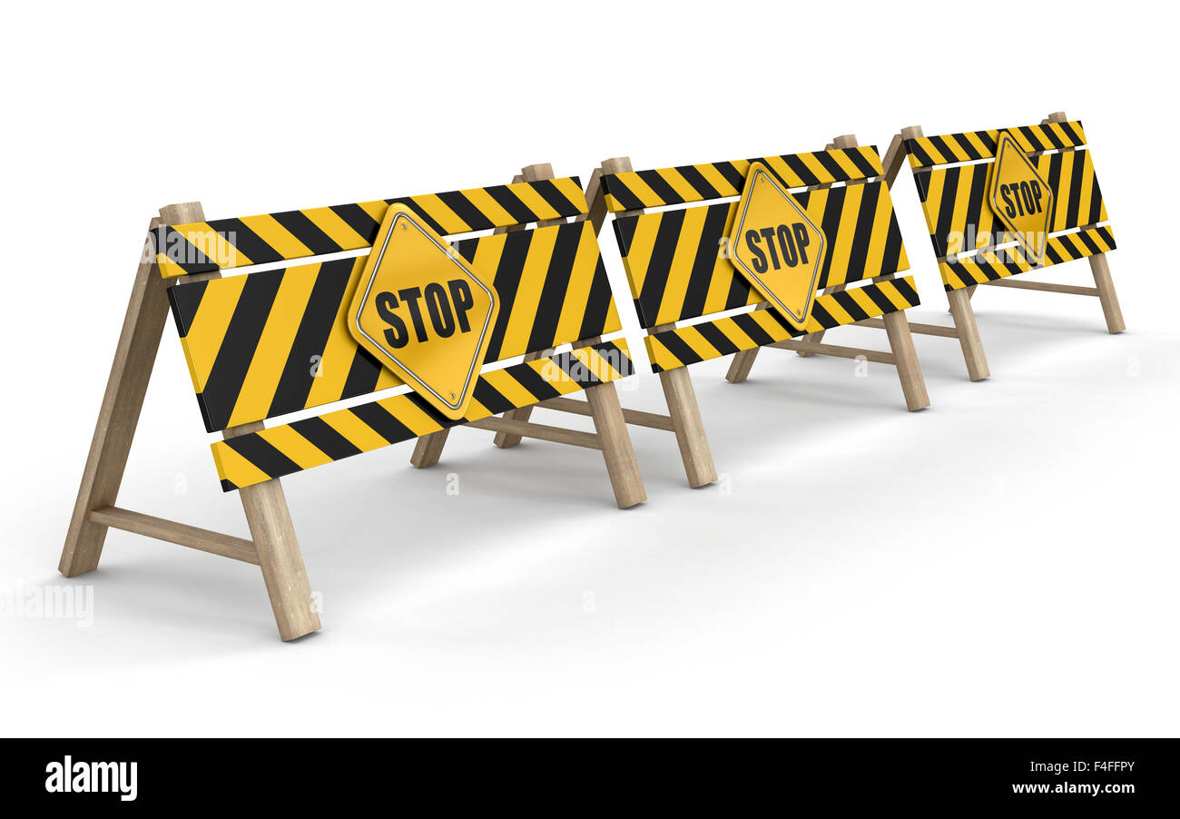 Stop sign. Image with clipping path Stock Photo - Alamy