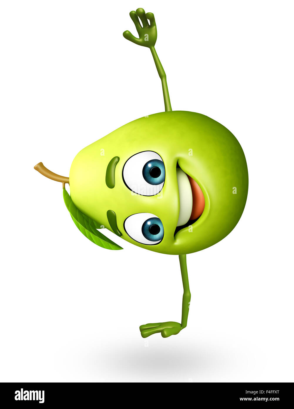 3d rendered illustration of guava cartoon character Stock Photo - Alamy