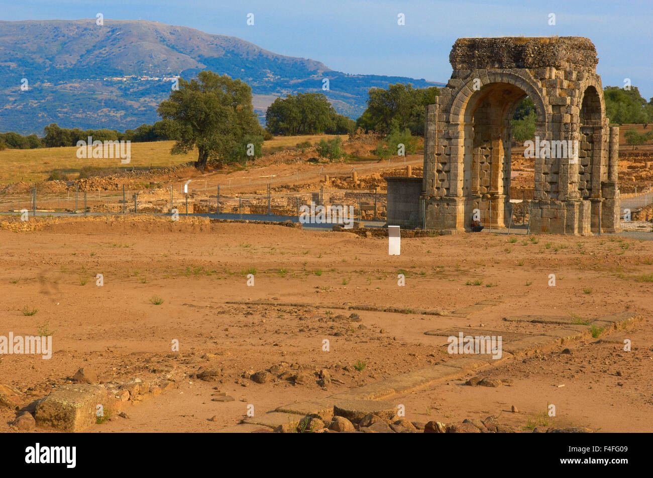 Roman arch of Caparra (1st-2nd century AD), Caparra, Zarza de ...