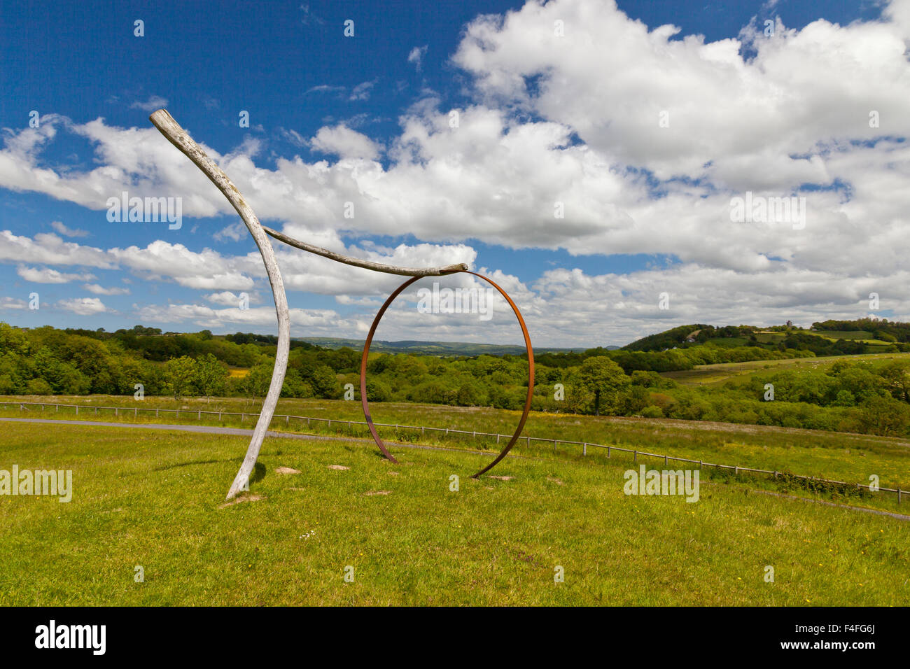 Rawleigh Clay's 'Pi' sculpture at the National Botanical Gardens of ...