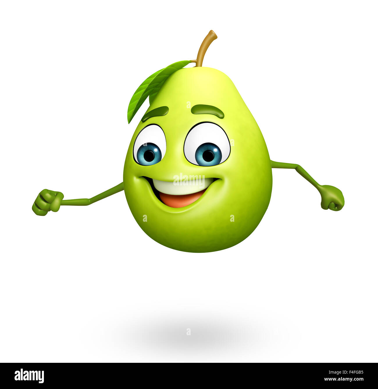 3d rendered illustration of guava cartoon character Stock Photo - Alamy