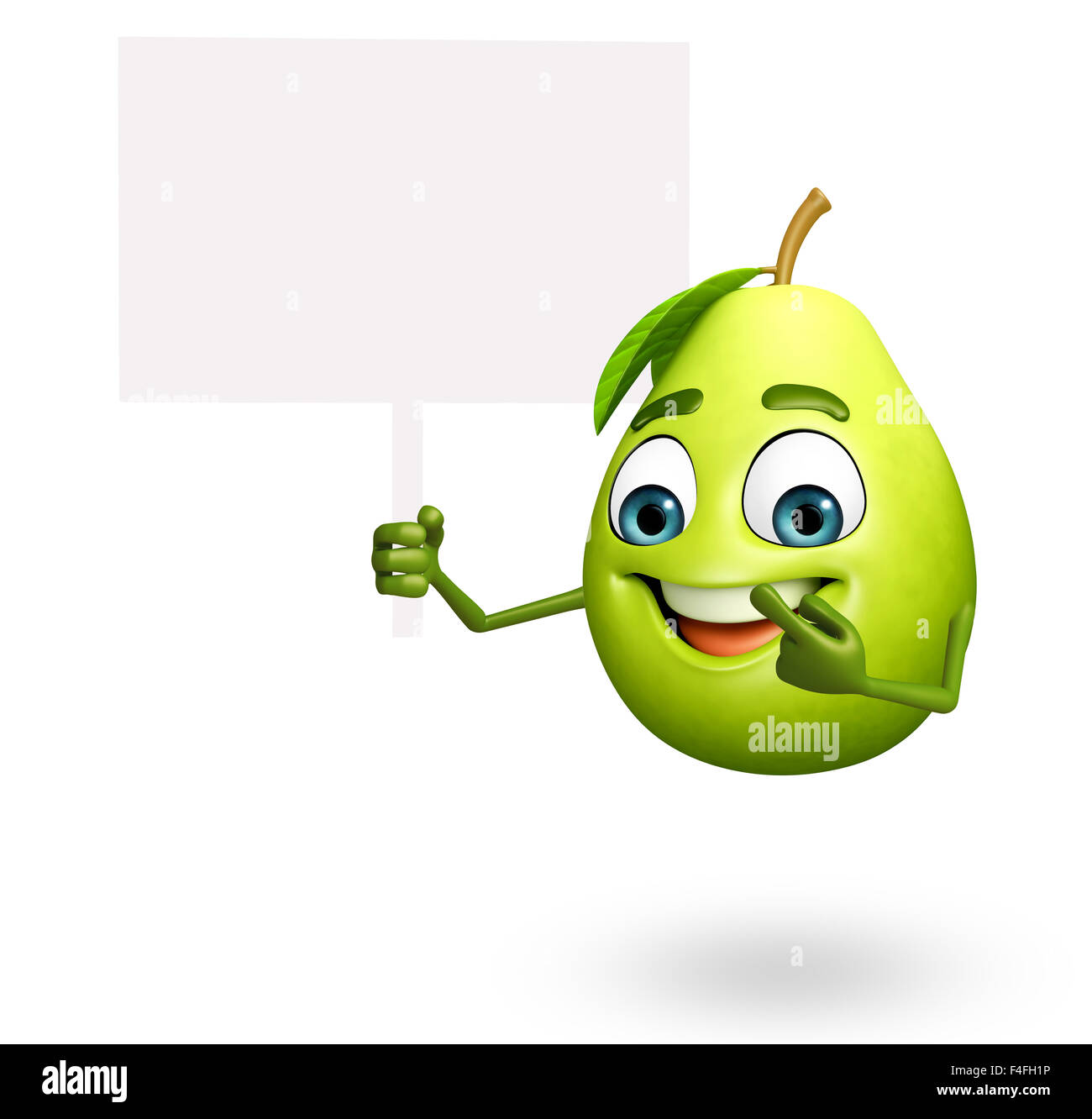 3d rendered illustration of guava cartoon character Stock Photo - Alamy