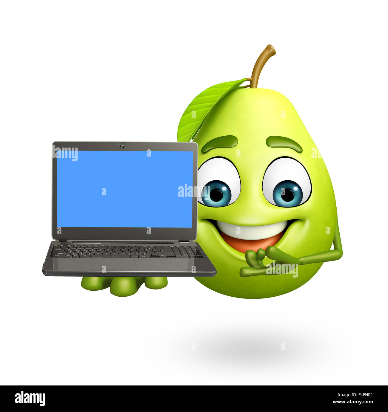 3d rendered illustration of guava cartoon character Stock Photo - Alamy