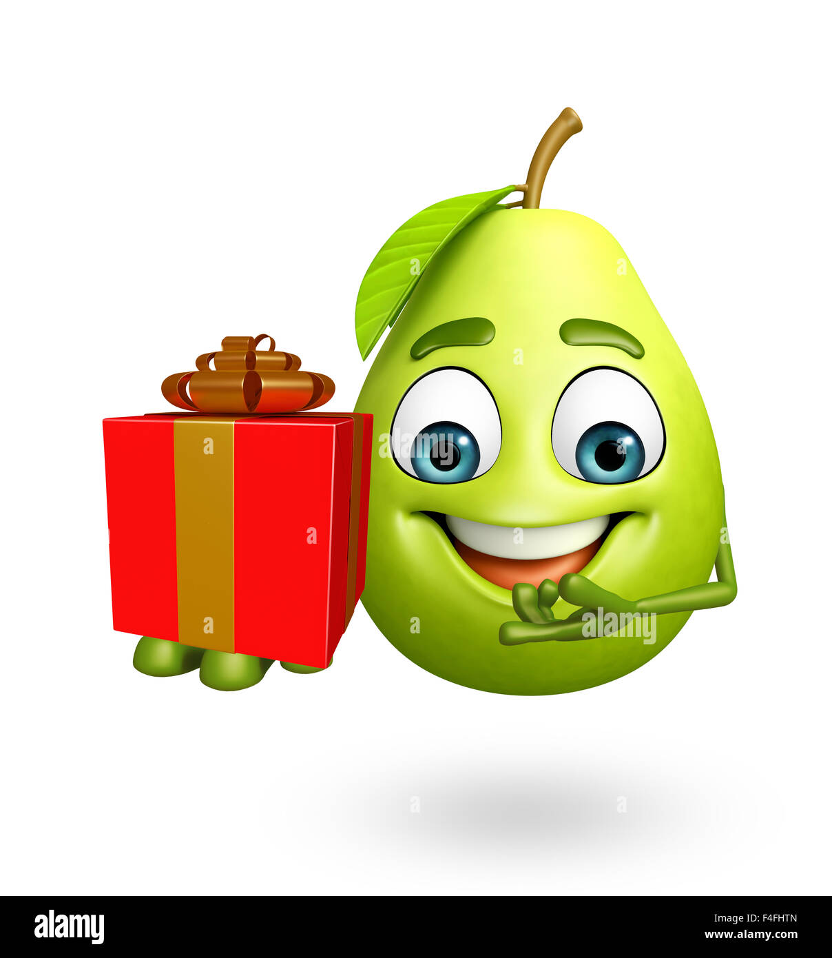 3d rendered illustration of guava cartoon character Stock Photo - Alamy