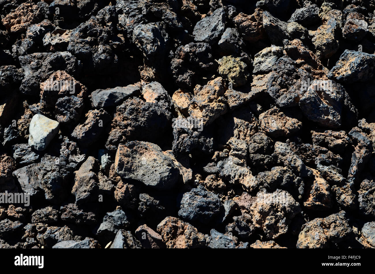 Old Lava Stones Stock Photo - Alamy
