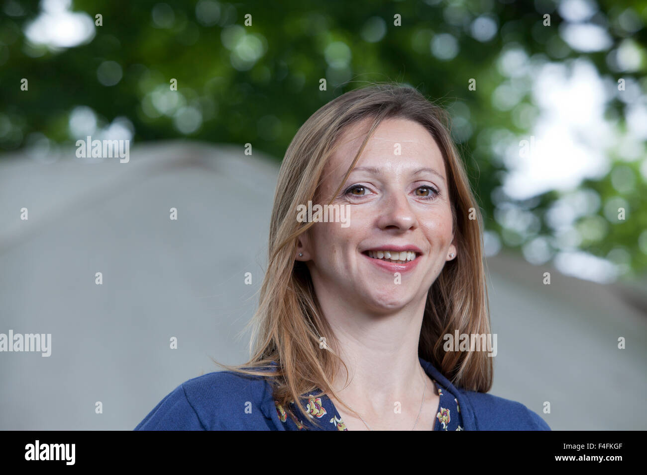 Ann Morgan, the British writer, at the Edinburgh International Book ...