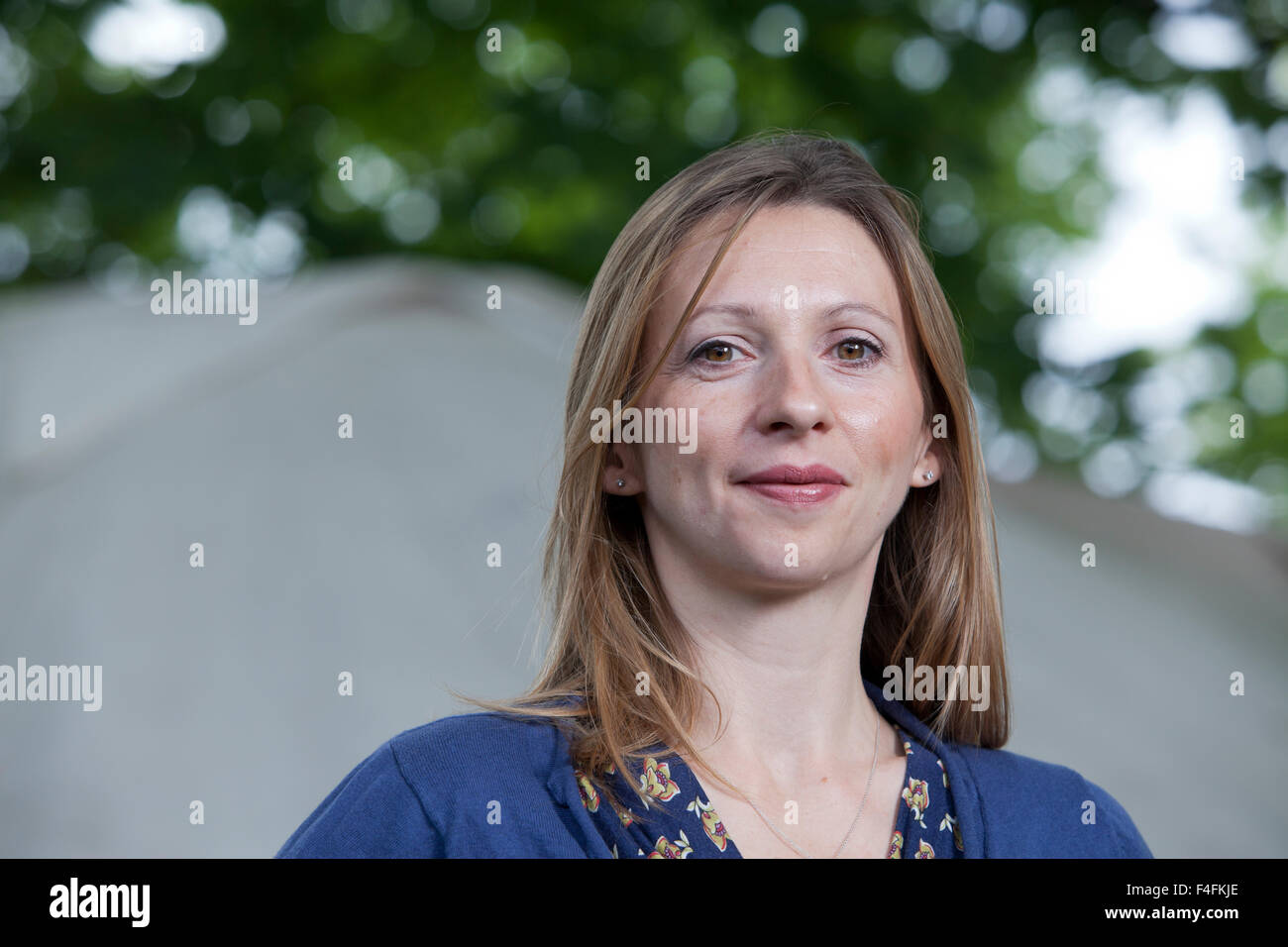 Ann Morgan, the British writer, at the Edinburgh International Book ...