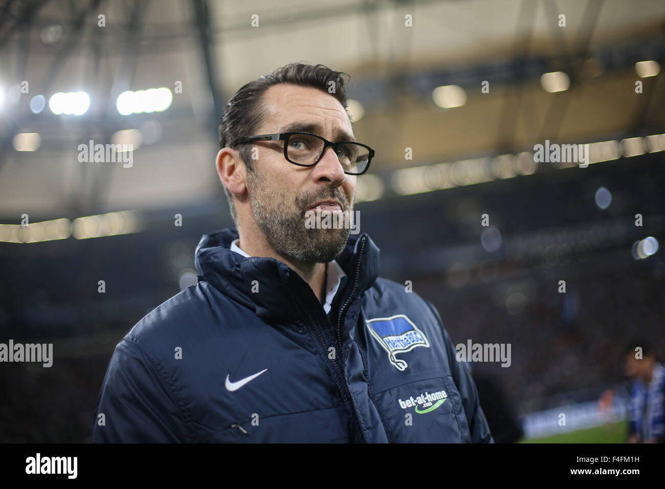 Hertha's manager Michael Preetz prior to the German Bundesliga soccer ...