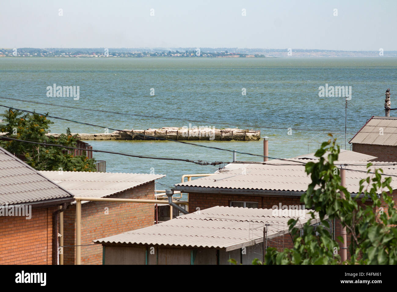View of the bay in the town of Taganrog, Azov Sea Stock Photo - Alamy