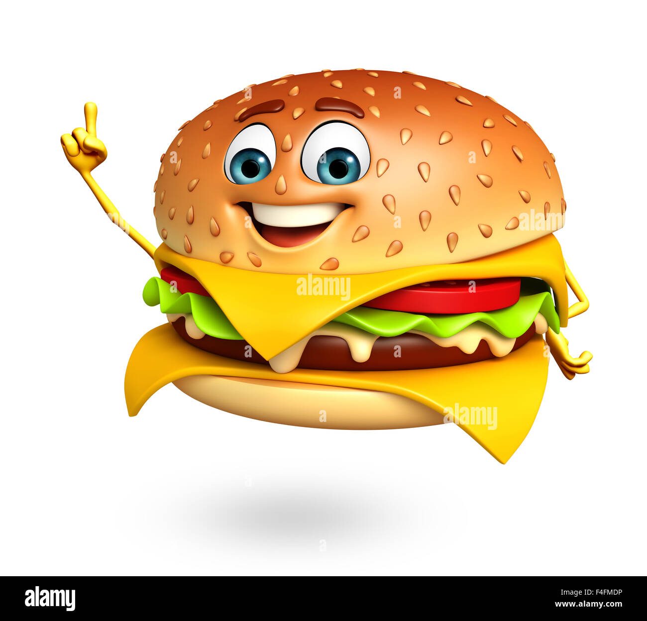 Laughing burger Cut Out Stock Images & Pictures - Alamy