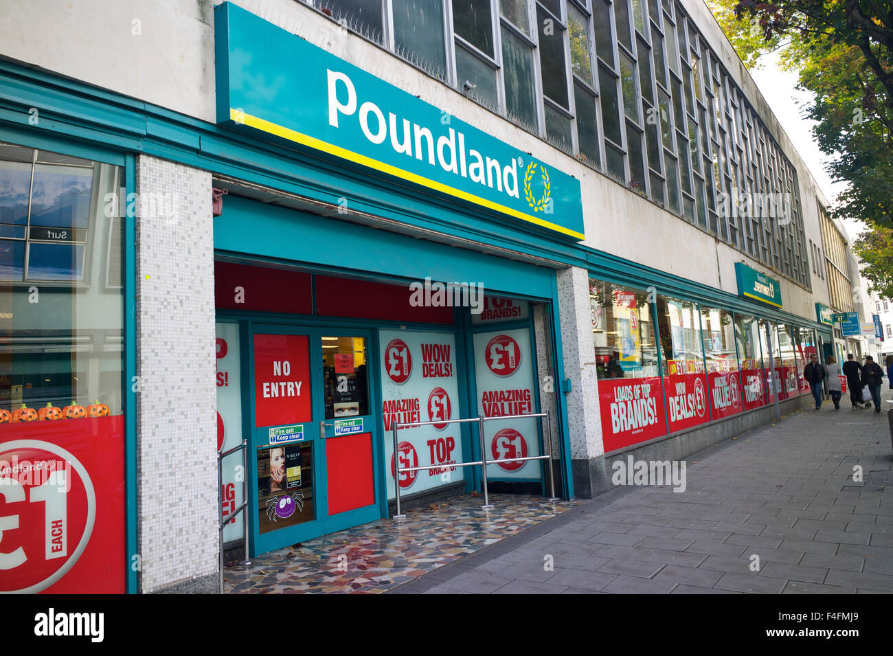 Poundland store, UK Stock Photo - Alamy