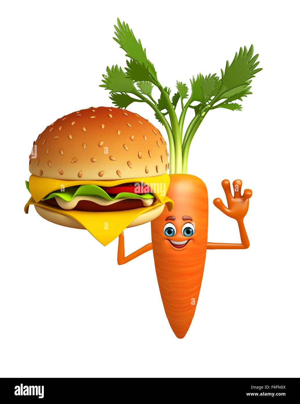 Carrot cartoon hi-res stock photography and images - Alamy