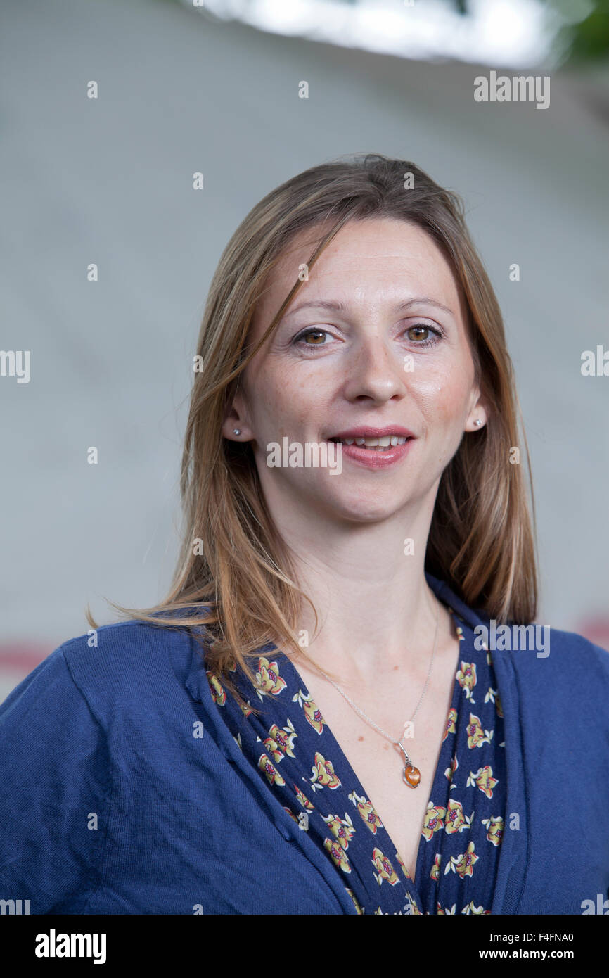 Ann Morgan, the British writer, at the Edinburgh International Book ...