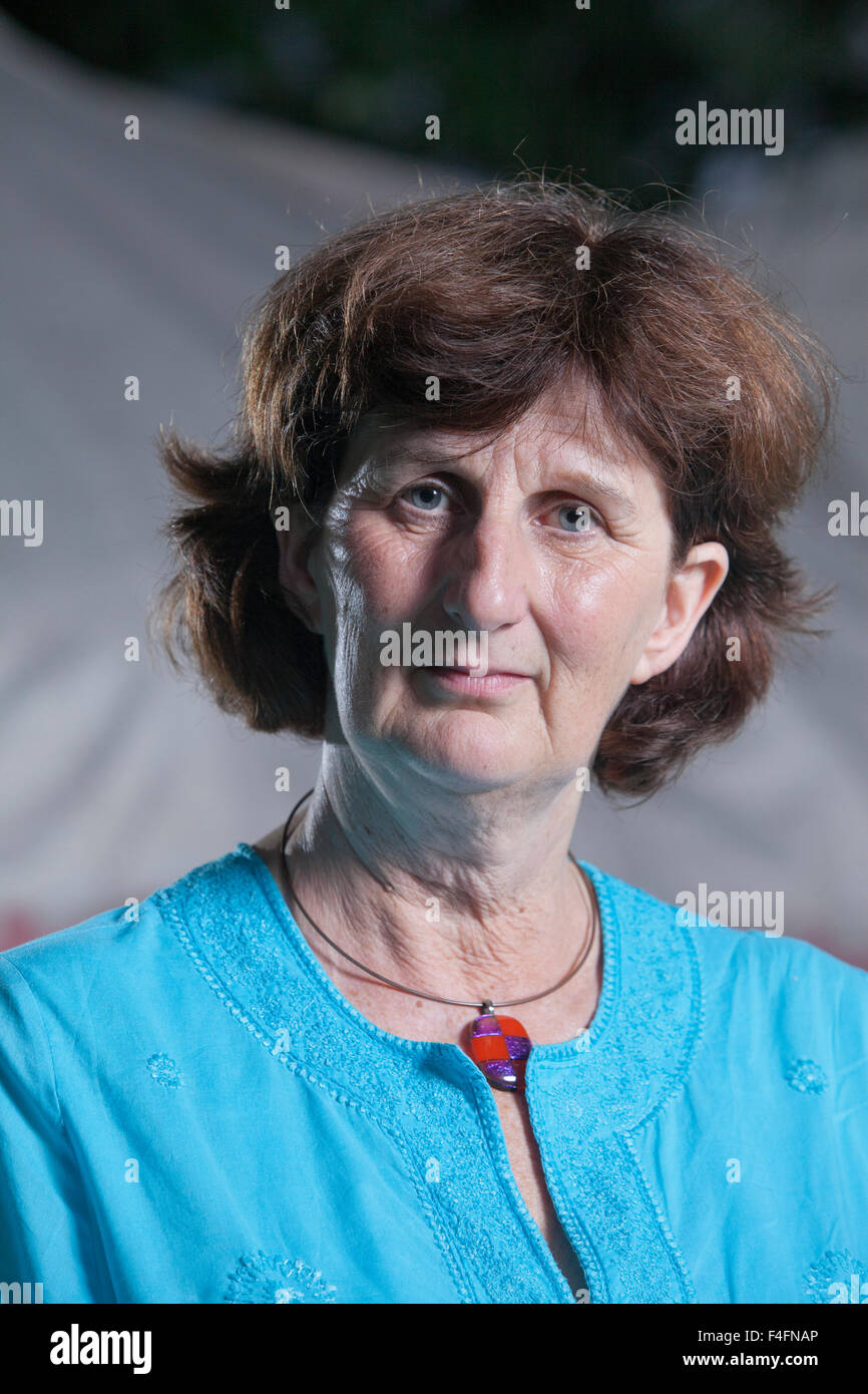 Catherine Chanter, the British poet, at the Edinburgh International ...