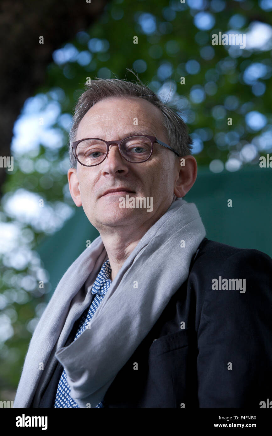 Erwin Mortier, the Belgian author, at the Edinburgh International Book ...