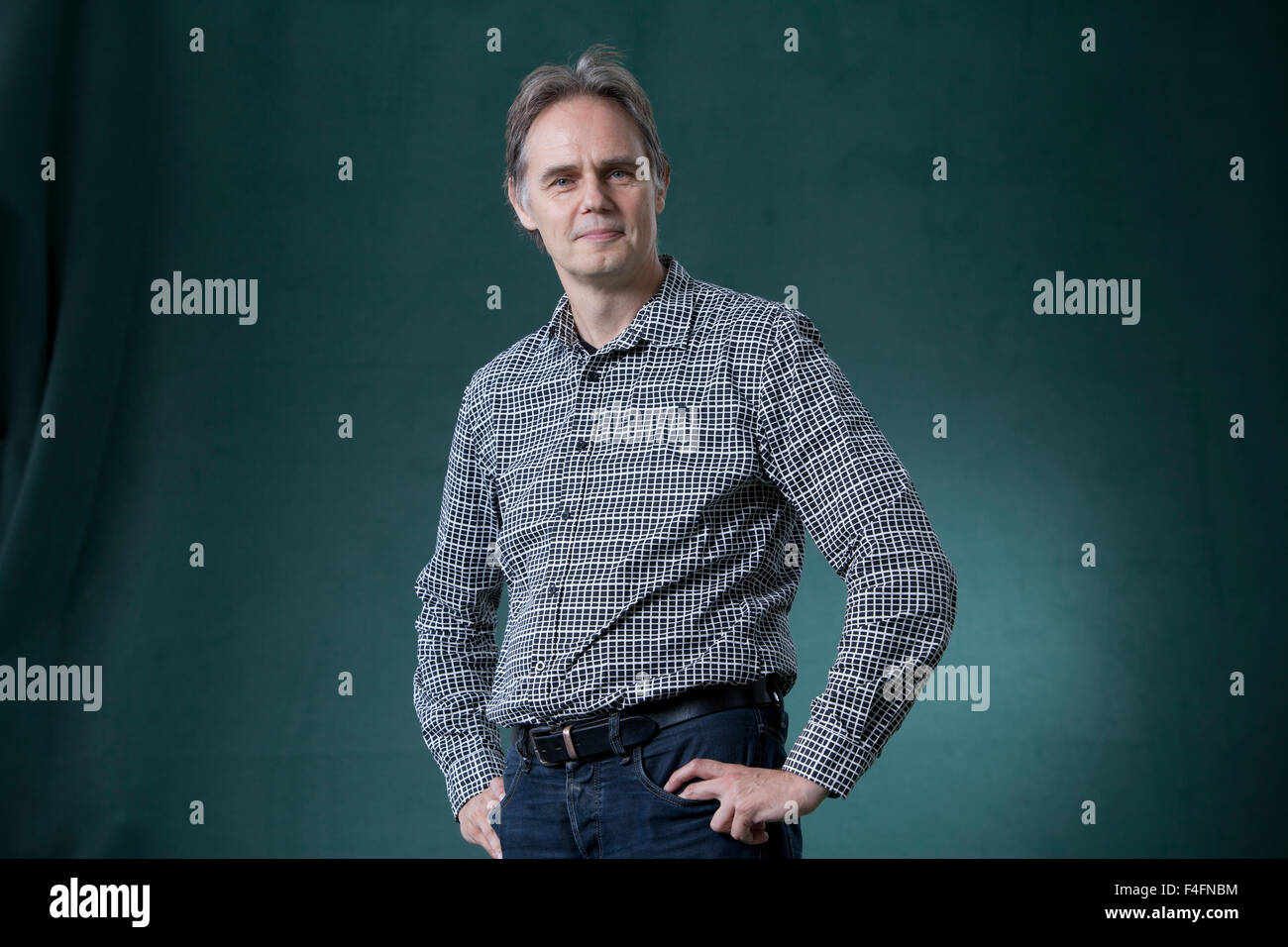 Gaston Dorren, the Dutch writer, at the Edinburgh International Book ...