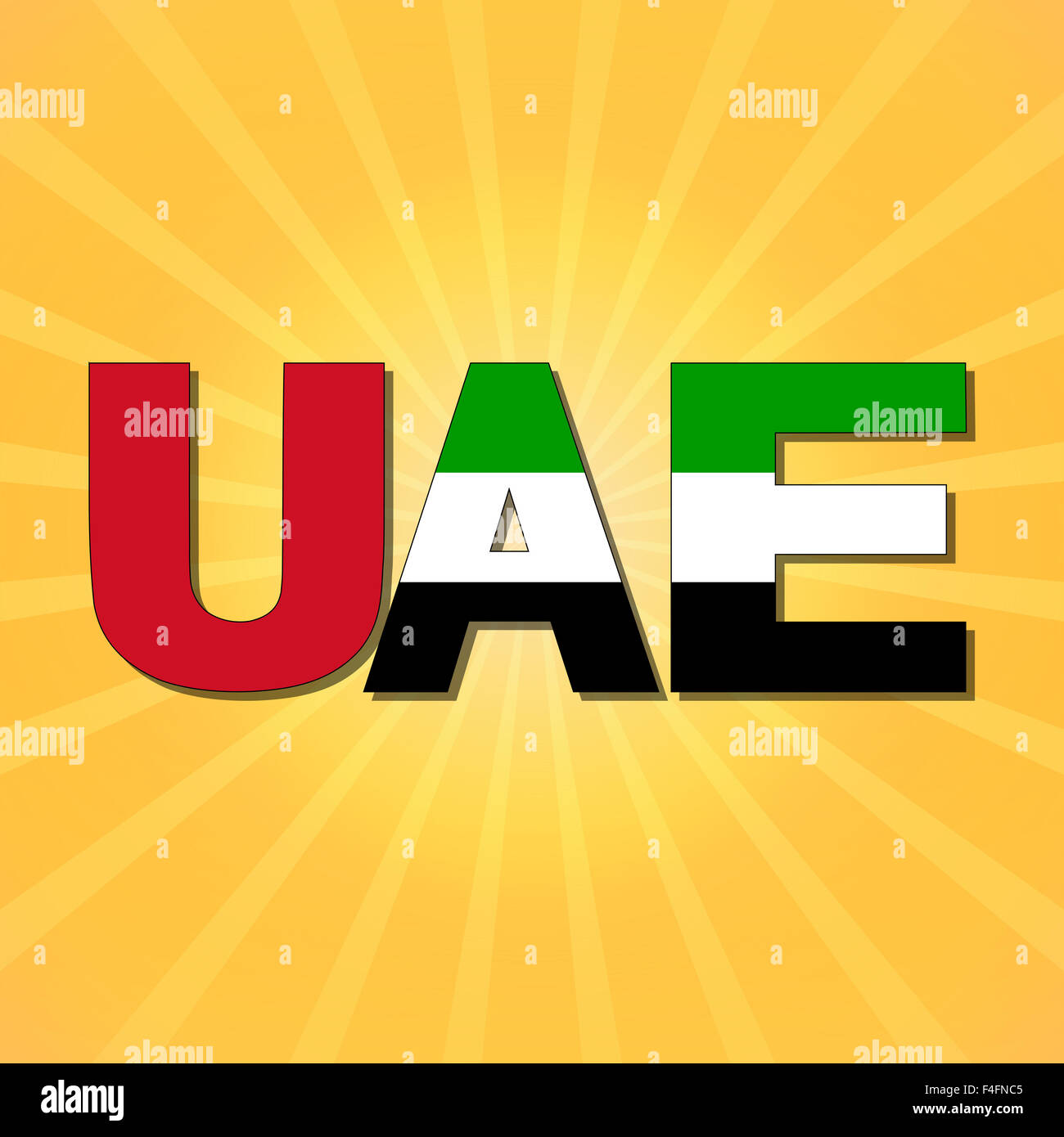 Uae flag hi-res stock photography and images - Alamy