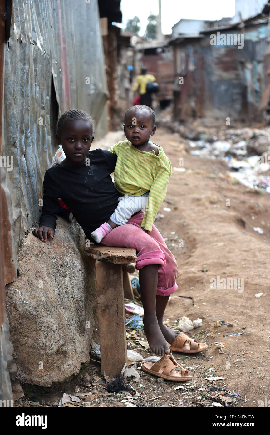 Kibera slums hi-res stock photography and images - Alamy