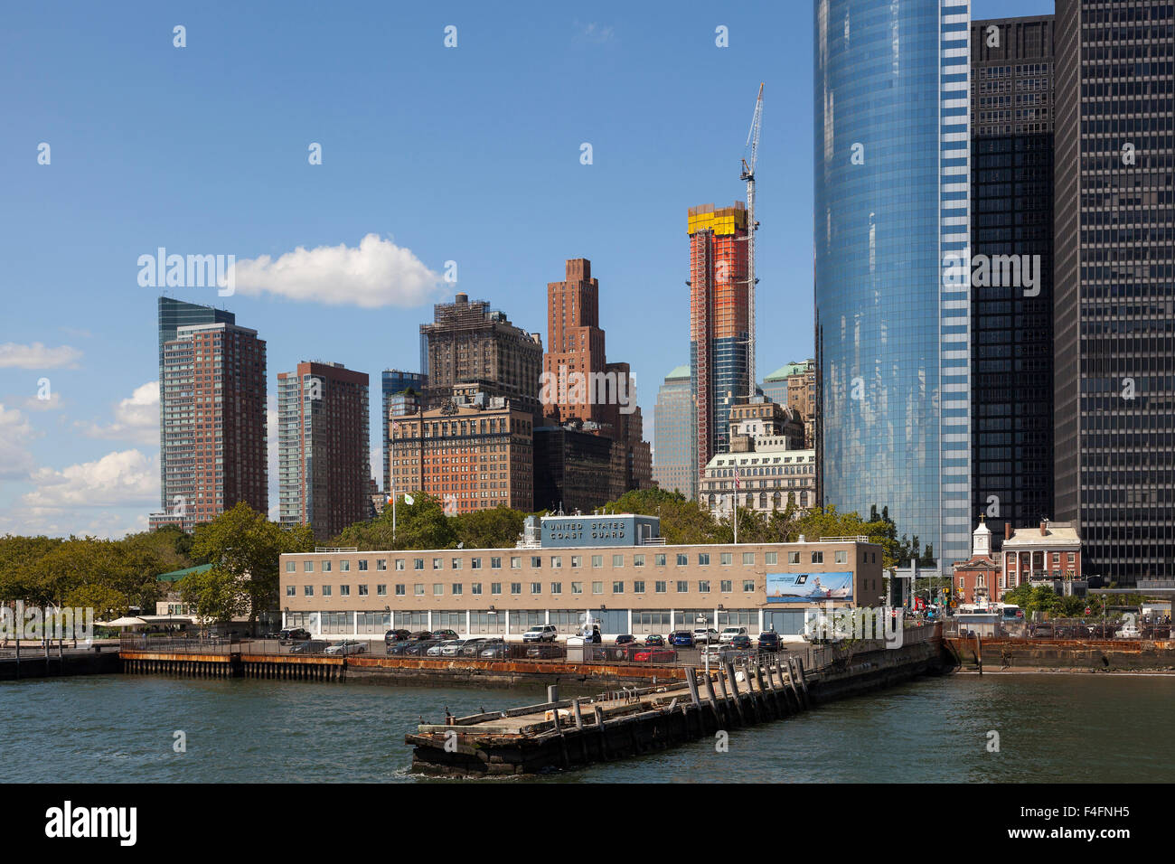 Whitehall Street ferry terminal, New York, USA Stock Photo - Alamy