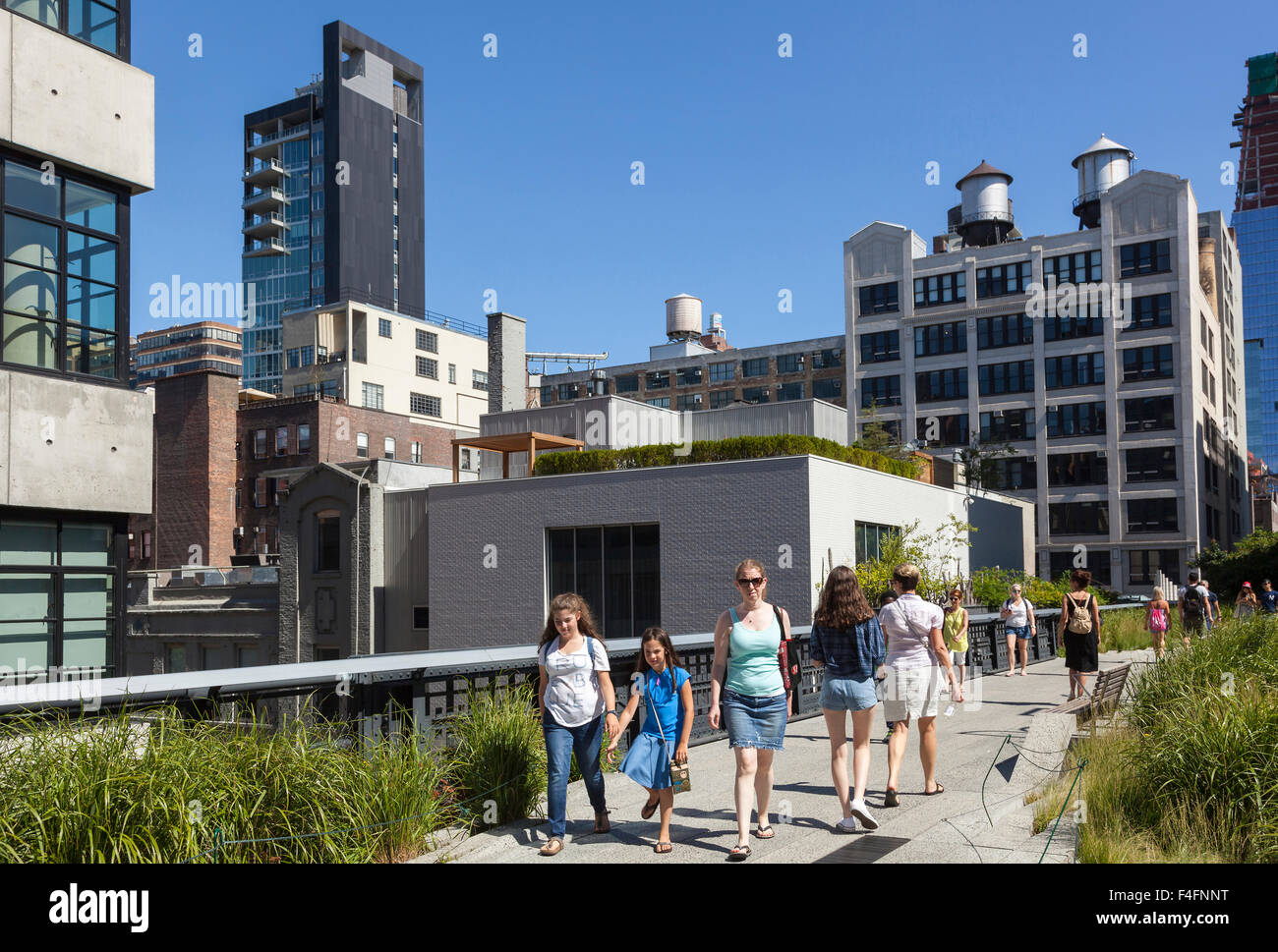 The High Line, Chelsea, New York City, USA Stock Photo - Alamy