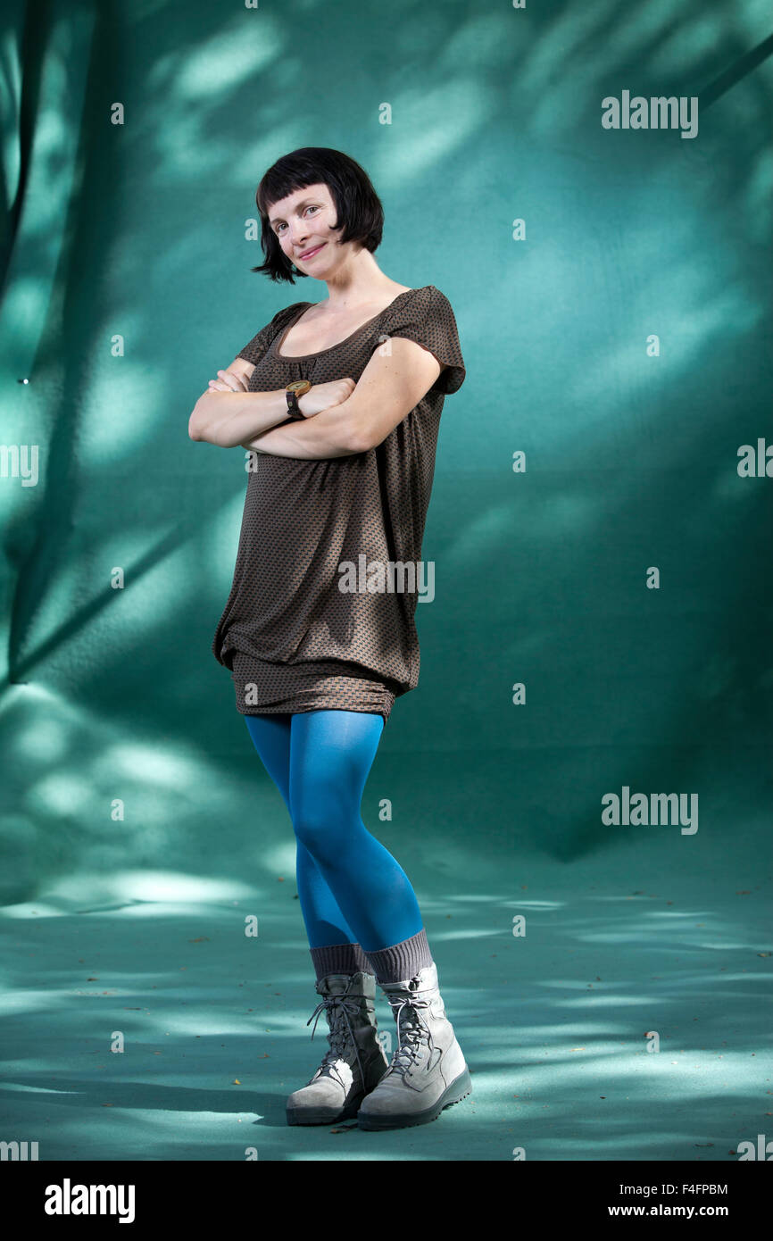 Emma Hooper, the Canadian author and musician, at the Edinburgh ...