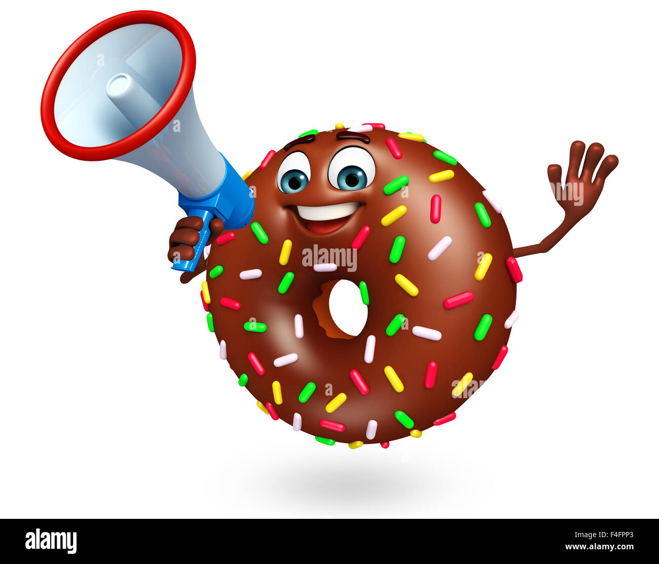 3d rendered illustration of na cartoon character Stock Photo - Alamy