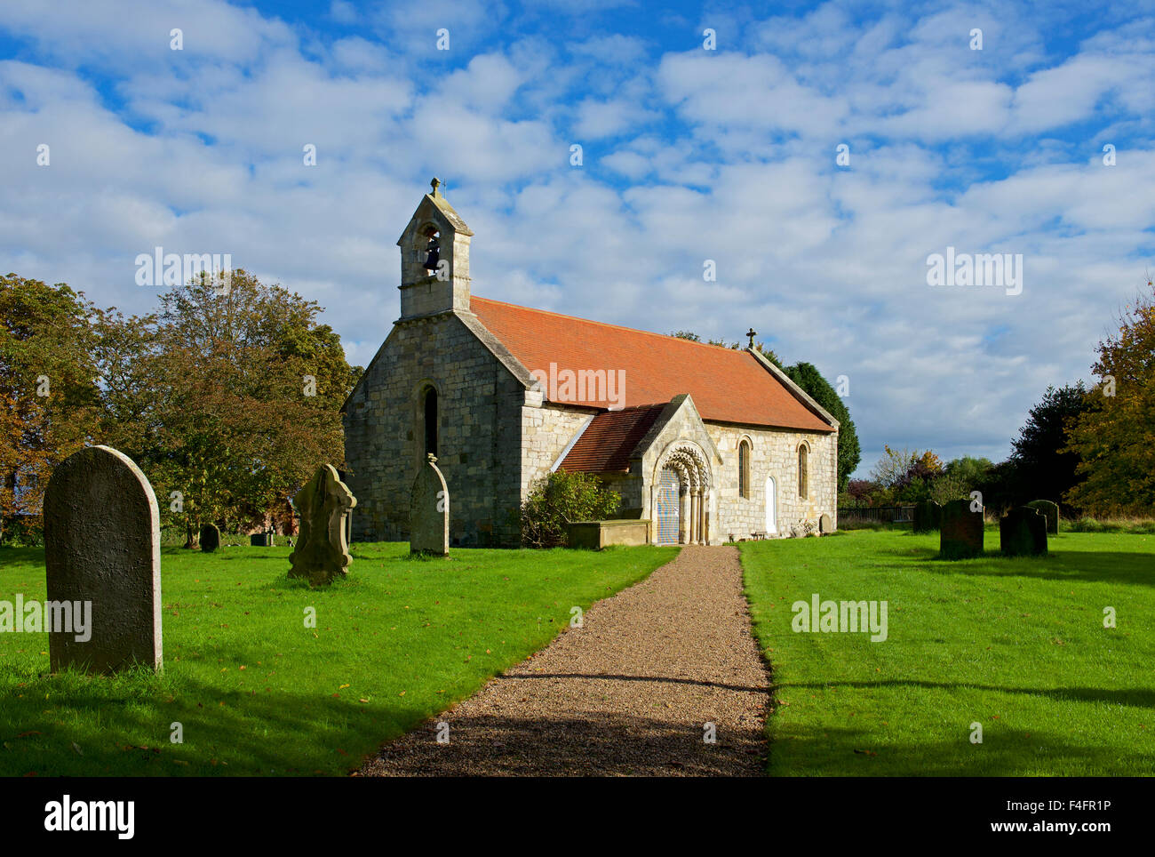 St Nicholas's Church, Askham Bryan, North Yorkshire, England UK Stock ...