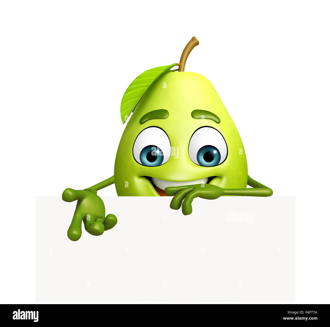 3d rendered illustration of guava cartoon character Stock Photo - Alamy