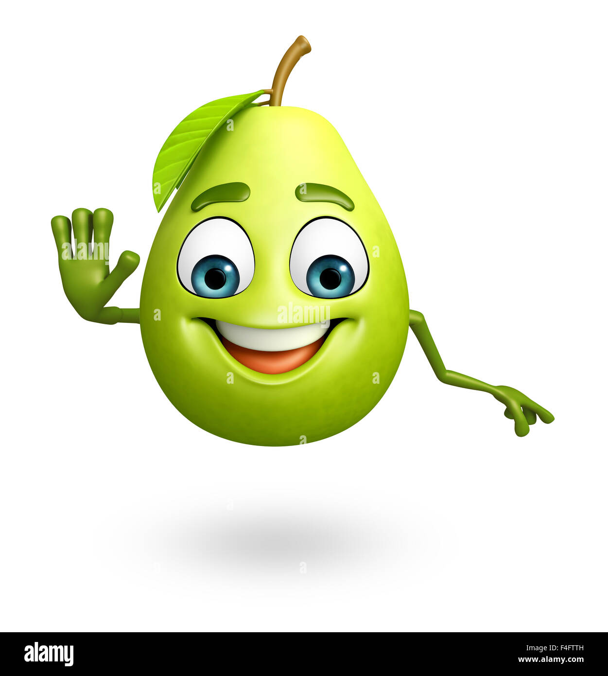 3d rendered illustration of guava cartoon character Stock Photo - Alamy