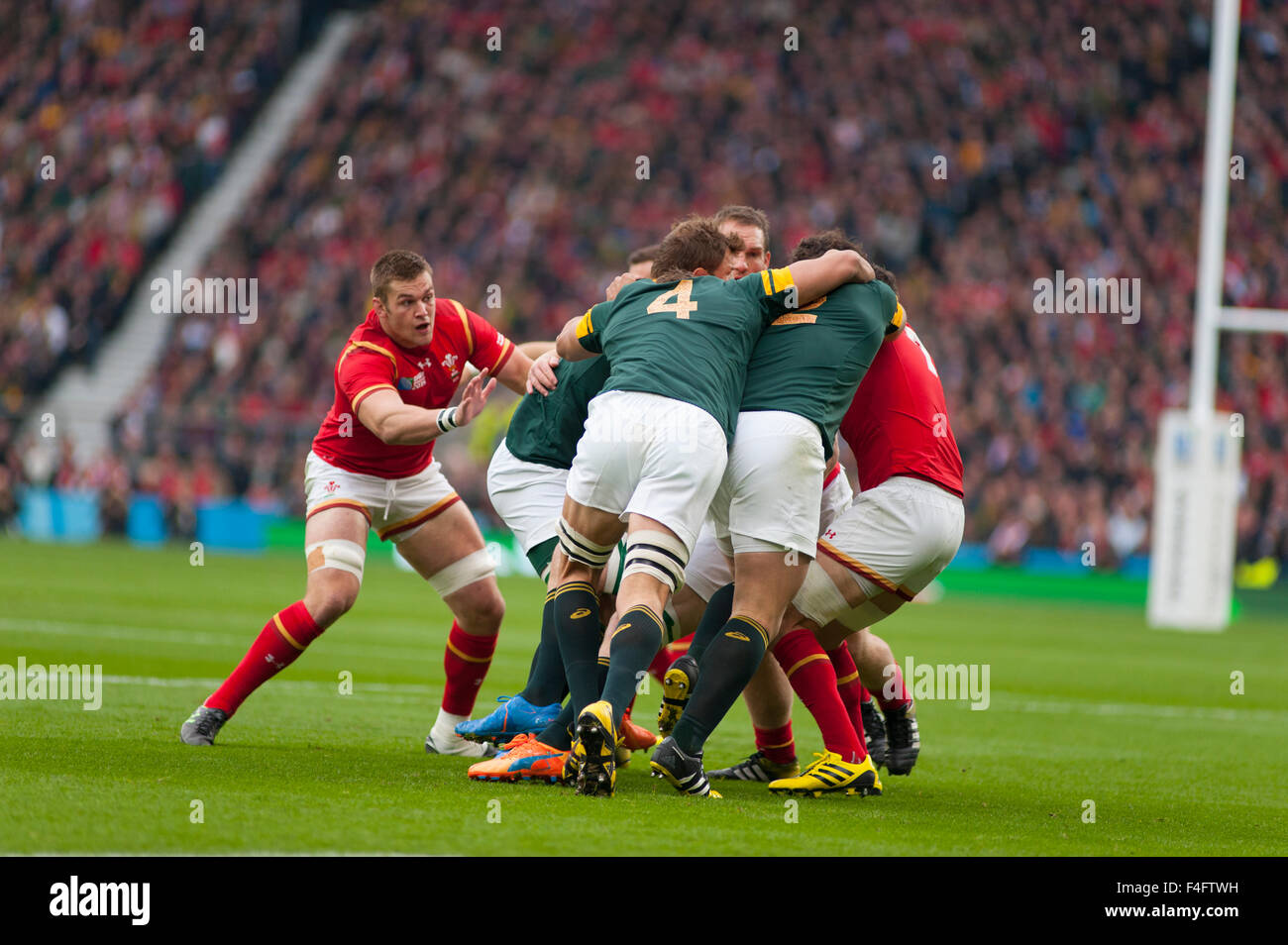 Twickenham Stadium, London, UK. 17th October, 2015. Wales defeated by ...