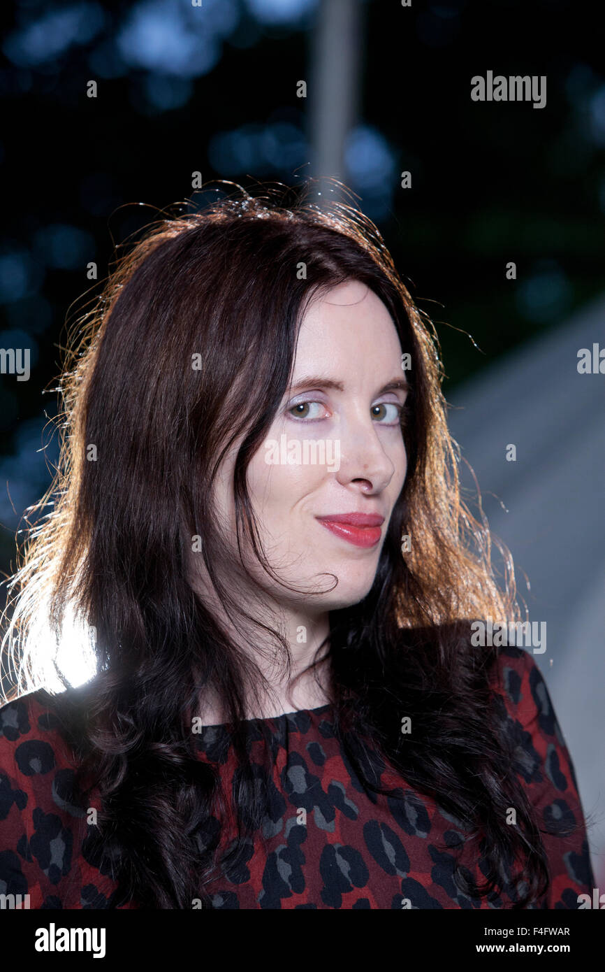 Eva Dolan, the British crime writer, at the Edinburgh International ...