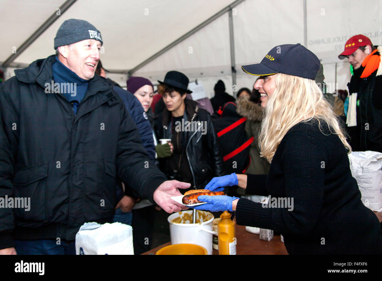 Copenhagen, Denmark, October 17th, 2015. Copenhagen commemorate UN’s ...