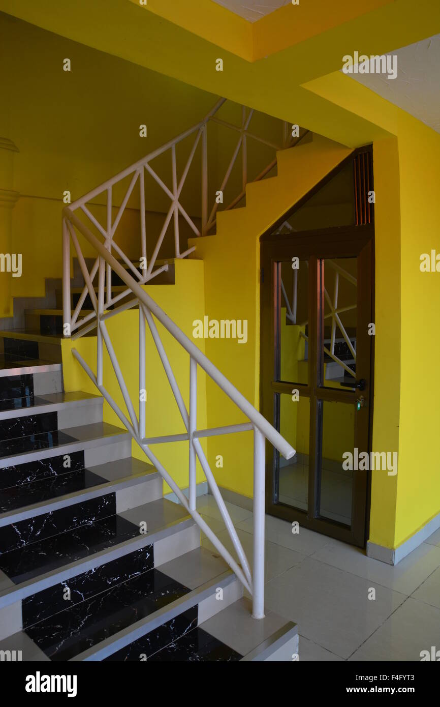 School railings hi-res stock photography and images - Alamy