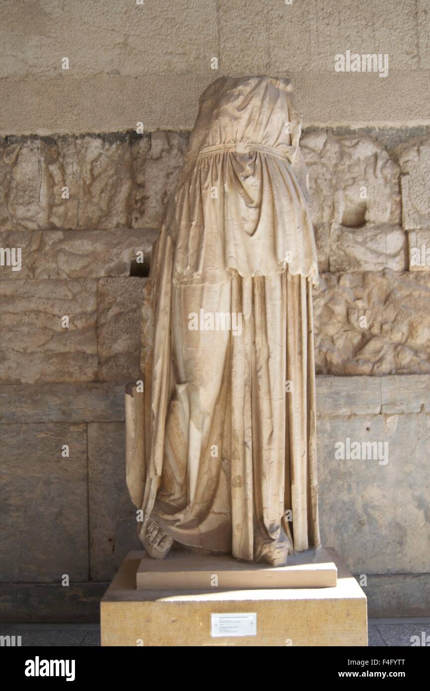 Statues in Athens Museum Stock Photo - Alamy