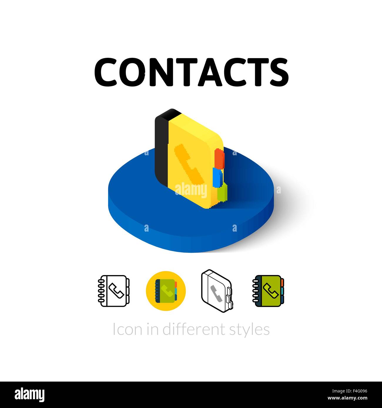 Contacts book Cut Out Stock Images & Pictures - Alamy