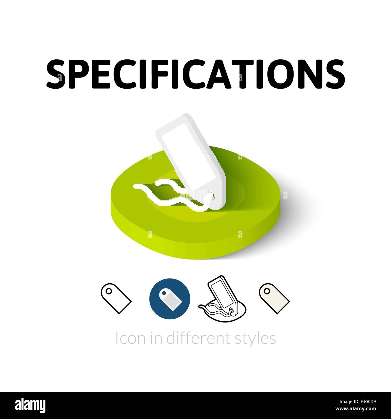 Design specifications Cut Out Stock Images & Pictures - Alamy