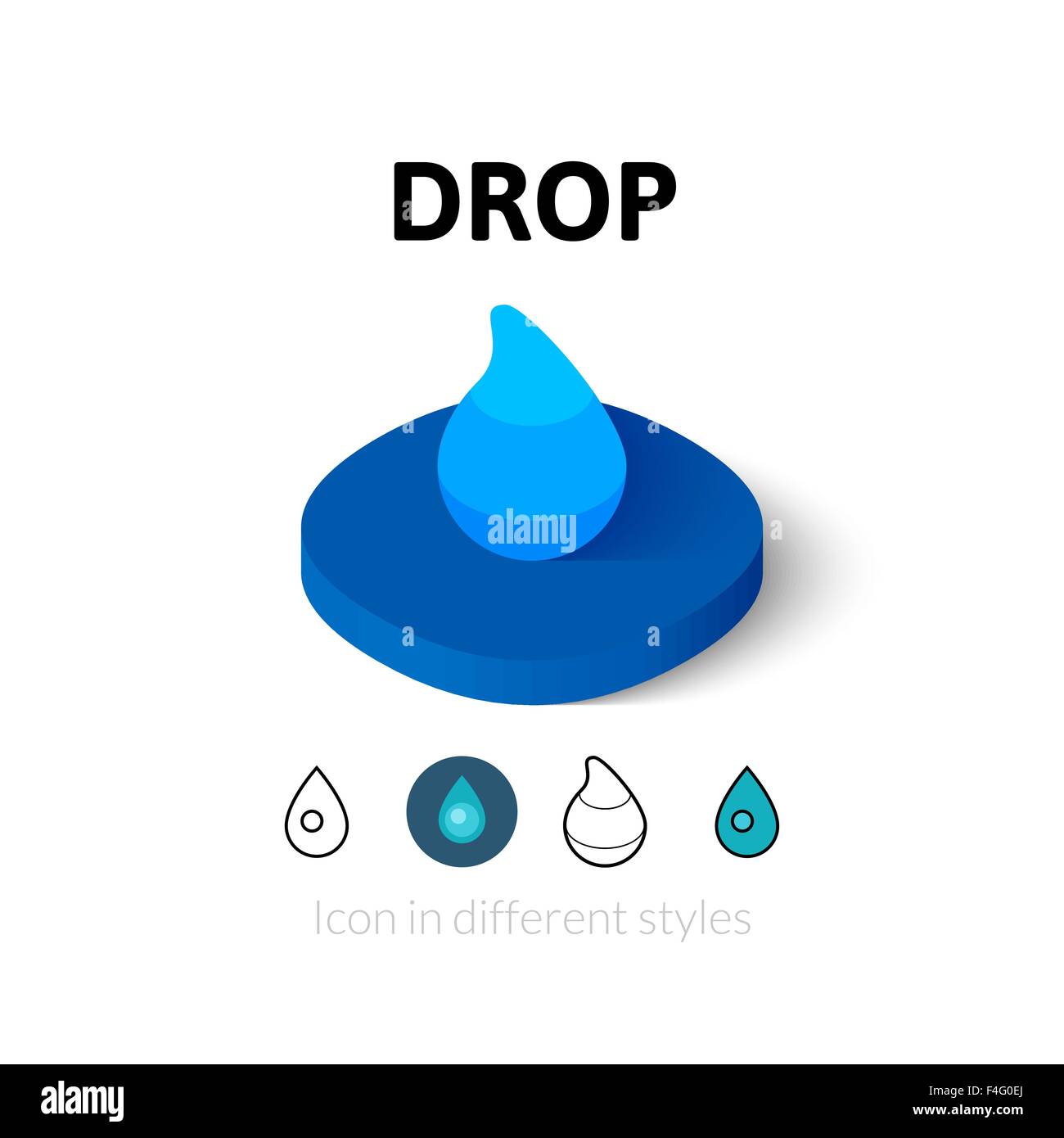 Drops in the web Stock Vector Images - Alamy