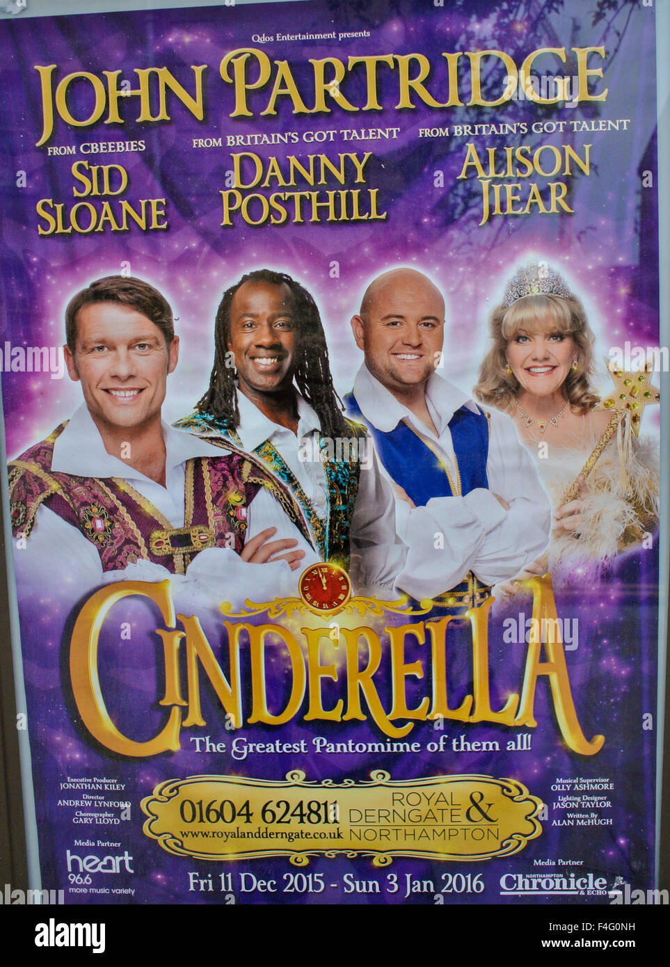 Cinderella Concert sign Stock Photo - Alamy